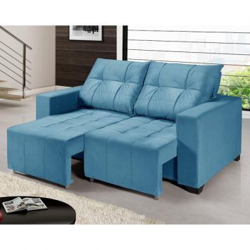 45 Salas com Sofá Azul - Os Modelos mais Lindos & Como Combinar!