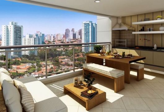 30 Móveis para Varanda Gourmet Modernos & Elegantes para se Inspirar!