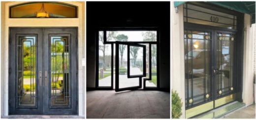 Porta de ferro – 55 modelos que ficam incríveis na decoração!