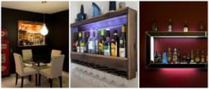 Bar de parede – 74 modelos incríveis para você ter em casa!