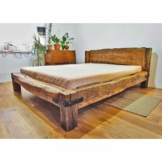 Cama rústica – 40 modelos perfeitos para uma decoração charmosa!