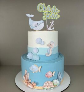 Bolo Fundo do Mar: +70 Ideias INCRÍVEIS para Festas!