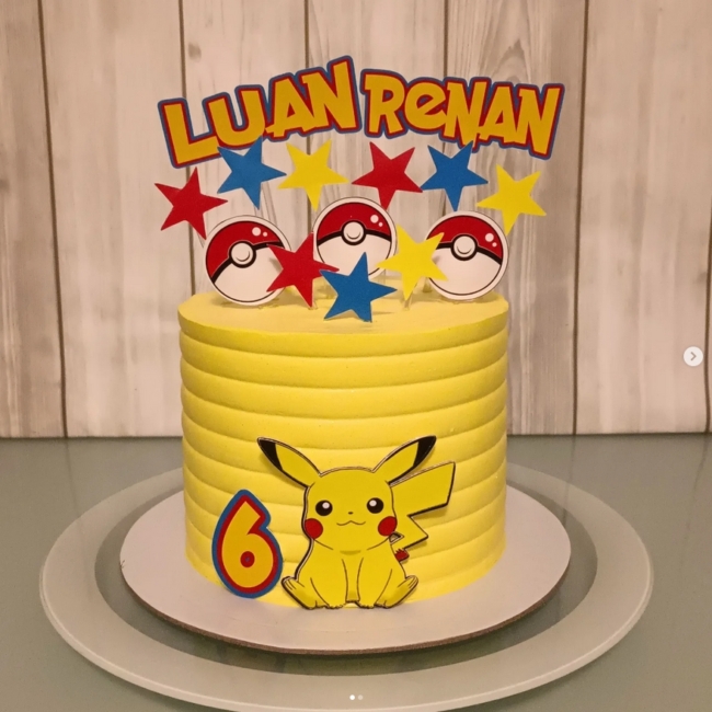 Bolo do Pikachu – 35 Ideias Super Fofas e Criativas!【2025】
